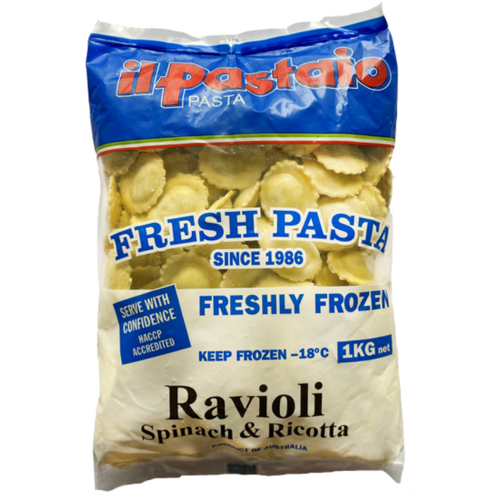 FR Ravioli Spinach & Ricotta 1kg – Farm Fresh 2U